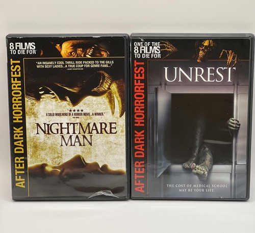 Unrest / Nightmare Man - 8 Films To Die For, 2 DVD Lot 31398211129| eBay