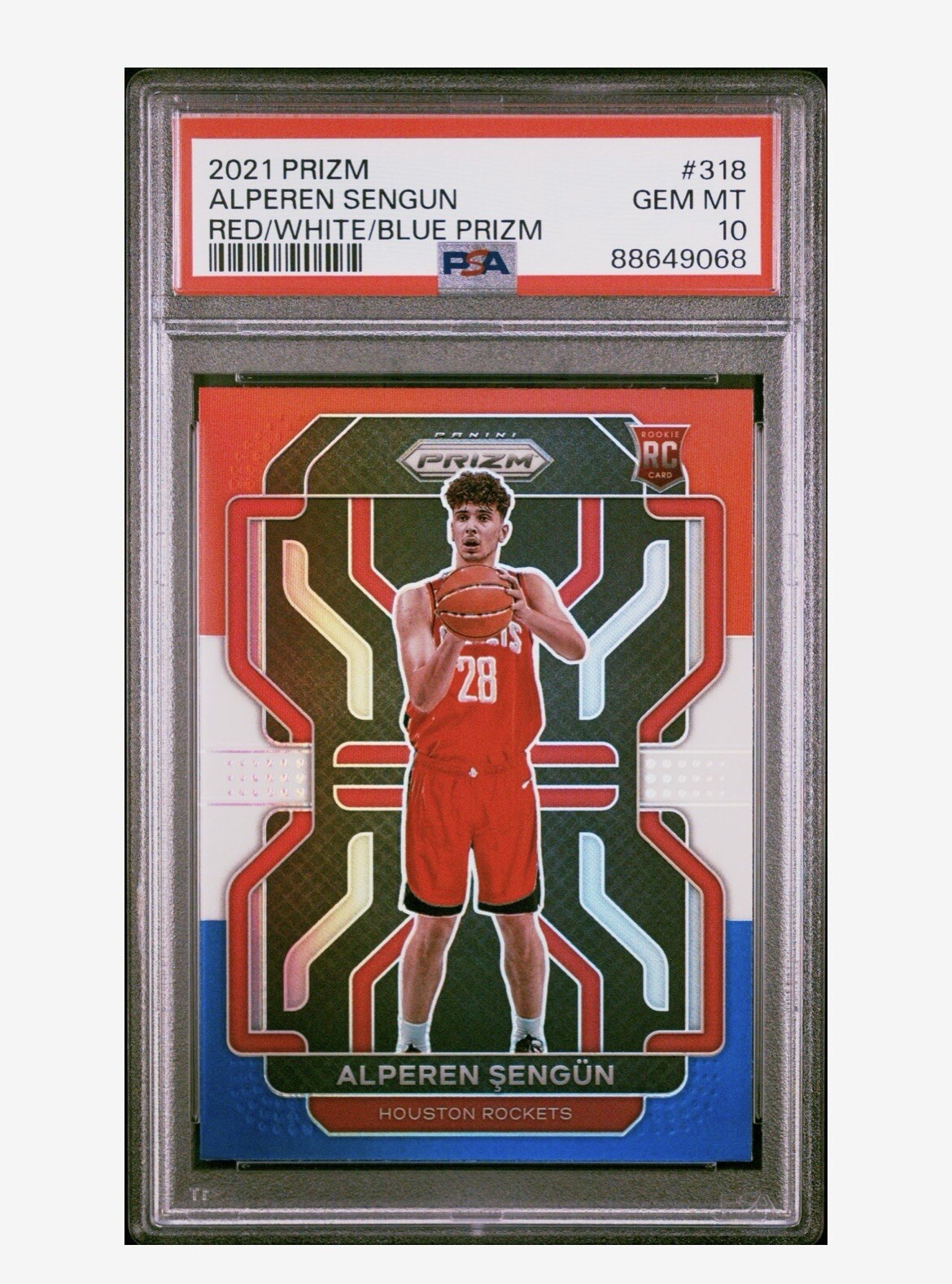 Alperen Sengun 2021 Prizm #318 Red White Blue Price Guide - Sports Card ...