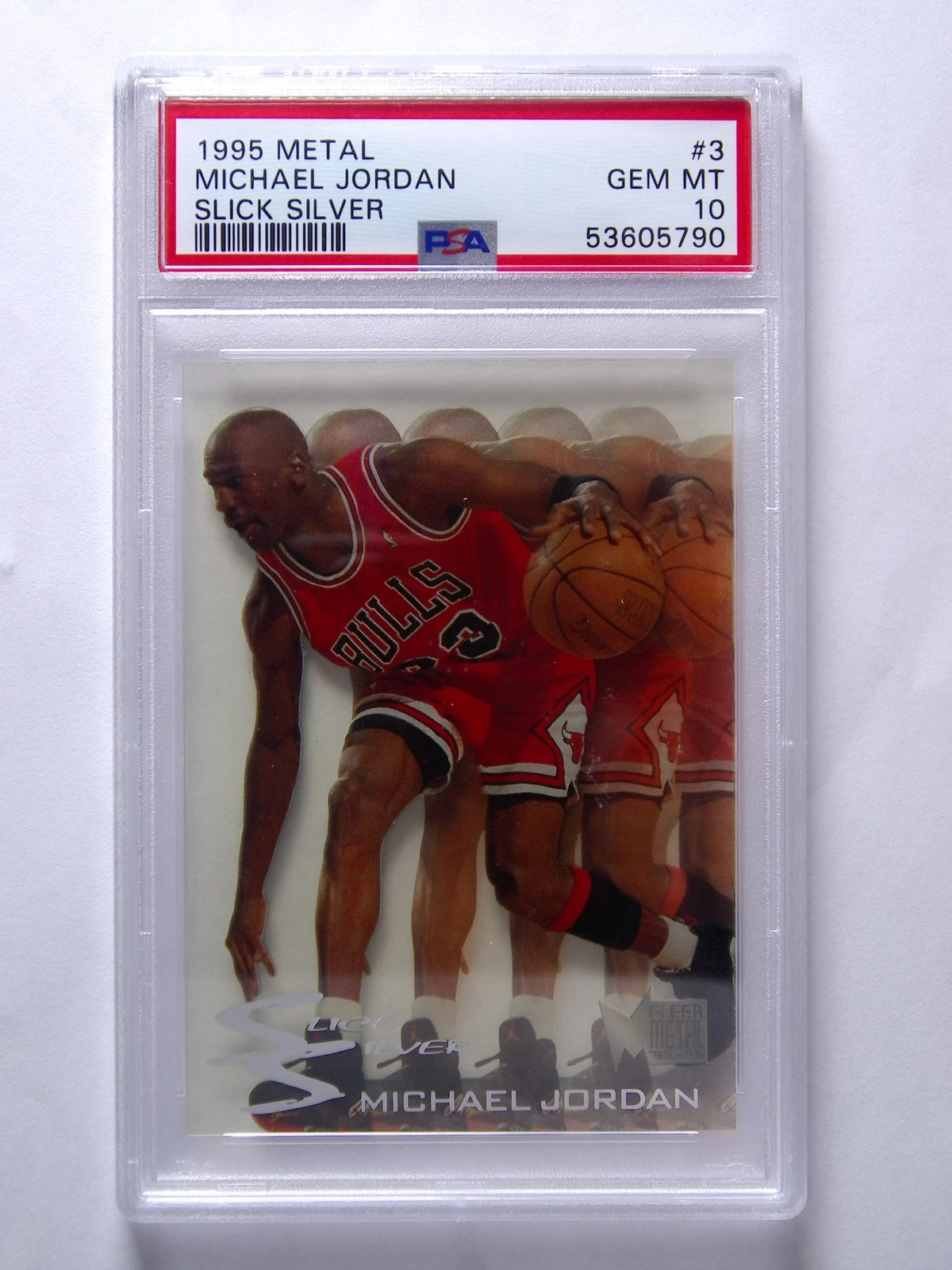Michael Jordan 1995 Metal #3 Slick Silver Price Guide - Sports Card ...