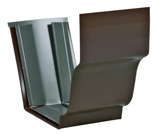 2520919 5" Gutter Slip Joint Connector Brown Aluminum - Pack of 30 | eBay