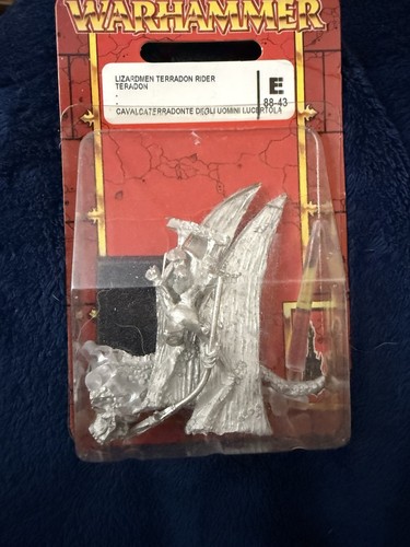 Lizardmen Terradon Rider Metal | eBay