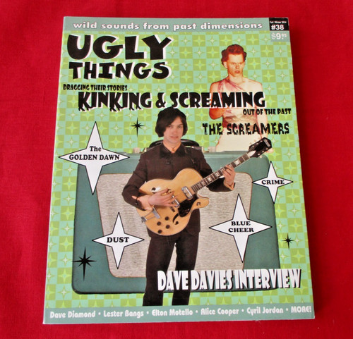 UGLY THINGS #38 zine GARAGE/PUNK/PSYCH Screamers Dave Davies | eBay UK
