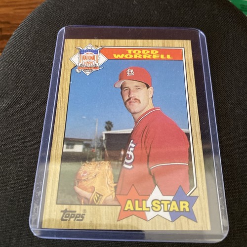 1987 Topps - All Star Tiffany #605 Todd Worrell Error Card | eBay