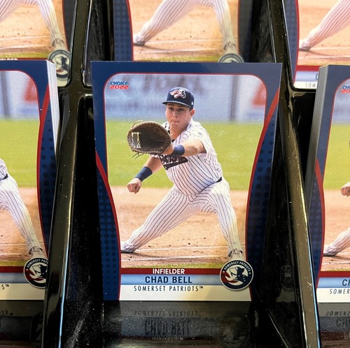 Chad Bell 2022 Choice Somerset Patriots #3 New York Yankees Rookie RC ...