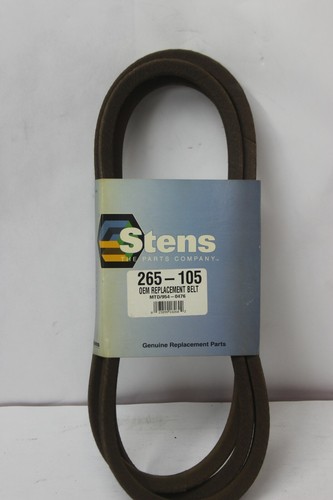 Stens 265-105 Belt fits MTD 754-0476 954-0476 | eBay