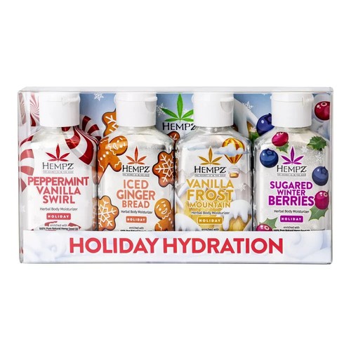Hempz Mini Body Lotion - Holiday Hydraton Giftset -4pk 4.3 out of 5 ...