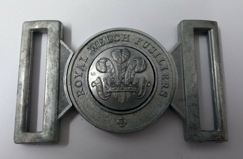 Genuine British Army RWF Royal Welch Fusiliers Ceremonial Belt Buckle ...