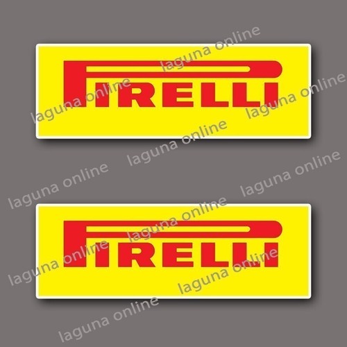 pirelli Logo Gloss Weatherproof Decal Sticker 1 | eBay