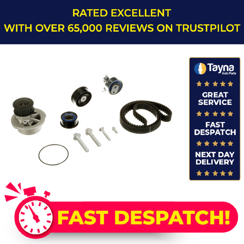Timing Belt & Water Pump Kit fits VAUXHALL ASTRA G 1.6 98 to 05 Set ...