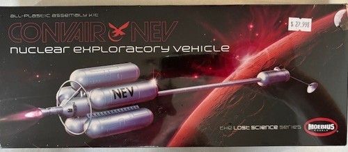 Moebius Model #974: Convair Nev Nuclear Exploratory Vehicle 1/144 Model ...