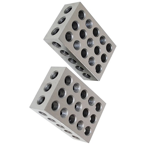 2 Precision 1-2-3 Block 23 Holes Milling Machining 123 Blocks | eBay