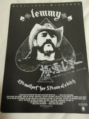 MOTORHEAD, LEMMY / flyer / JAPAN | eBay