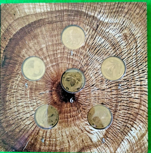 ARMENIAN COMMEMORATIVE 200 DRAM WILD TREES SET OF 6 COINS | eBay