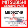 MB092749 Genuine Mitsubishi BEARING,FR WHEEL HUB | eBay