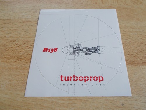 Sticker M138 - Turboprop International | eBay UK