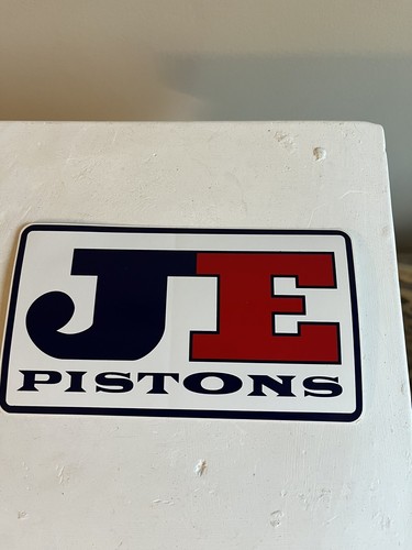 Vintage JE Pistons Decal/Sticker | eBay