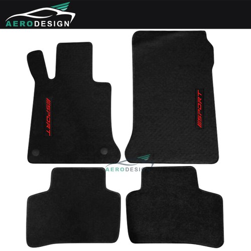 Fits 10-15 Mercedes-Benz GLK Black Nylon Floor Mats Anti-slip Carpet ...