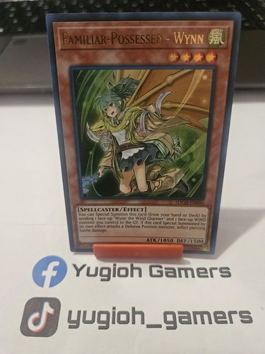 Yu-Gi-Oh Familiar Possessed Wynn SDCH 1st Edition Ultra Rare Light Played | eBay