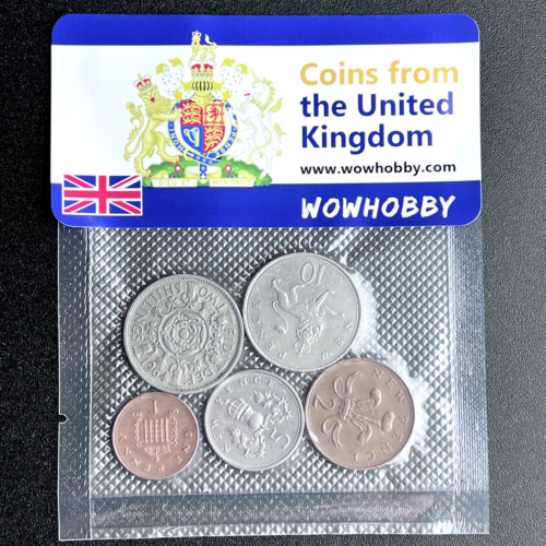 British Coins 🇬🇧 5 Unique Random Coins from UK for Coin Collecting 🇬🇧 ...