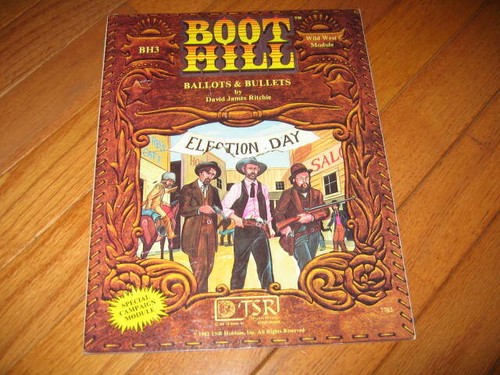 Boot Hill RPG BH3 Ballots & Bullets | eBay