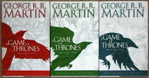GEORGE RR MARTIN ~ A GAME OF THRONES GRAPHIC NOVELS ~ VOLUMES 1-3 ~ HC ...