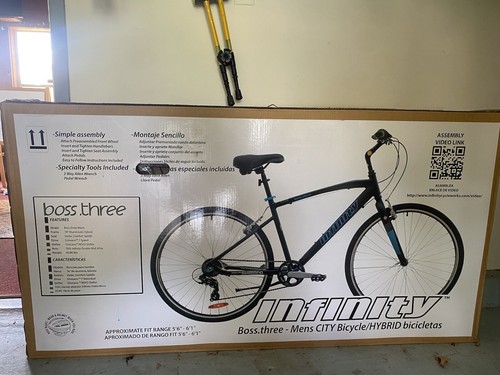 Infinity Boss 3 Men’s City Bicycle/HYBRID | eBay