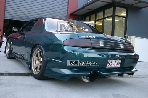 BRAND NEW URAS TYPE S REAR BUMPER FOR S14 NISSAN SILVIA SERIES 1/2 ...