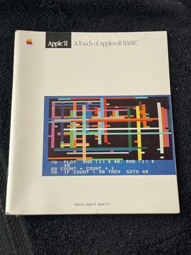 Apple II A Touch of Applesoft Basic | eBay