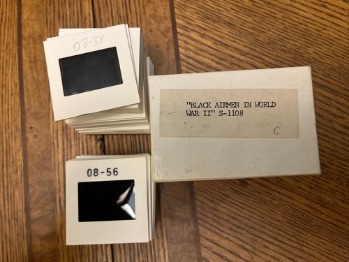 WW2 Tuskegee Airmen Army Air Corps 56 Slides , | eBay