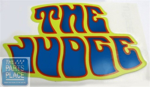 1970-71 Pontiac GTO Judge Stripe Decal Kit - Yellow / Red / Blue | eBay