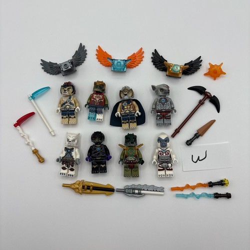 LEGO Legends of Chima minifig lot of 8 accessories weapons wings #W ...