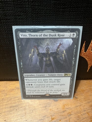 MTG Vito, Thorn of the Dusk Rose Core Set 2021 127/274 Regular Rare | eBay