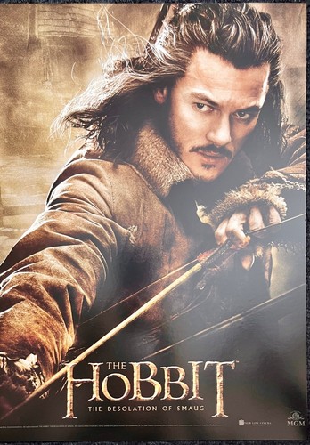 Bard The Hobbit "The Desolation of Smaug" Movie Poster | eBay