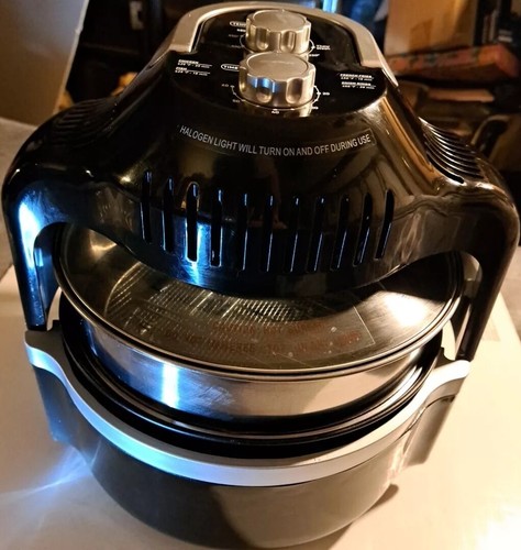 Cooklite Air Fryer With Extender Ring 9349 Intertek 1000 W. Barely Used ...