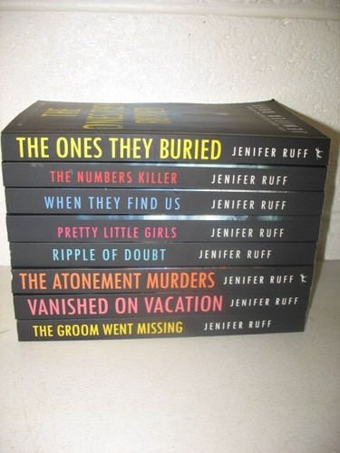 Jennifer Ruff Agent Victoria Heslin Thriller Books 8 in series | eBay