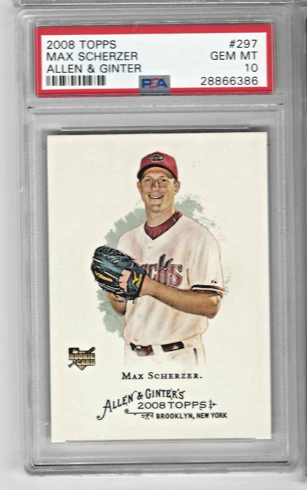 Max Scherzer 2008 Topps Allen & Ginter #297 Base Price Guide - Sports ...