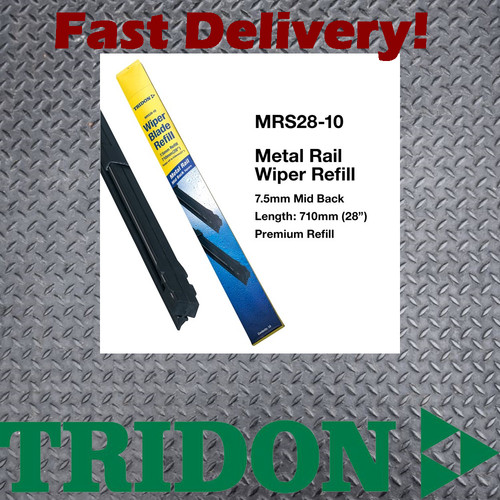 Tridon Metal Rail Wiper Refills - MRS28-10 | eBay Australia