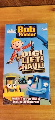 BOB THE BUILDER - Dig! Lift! Haul!, VHS Tape | Grelly USA