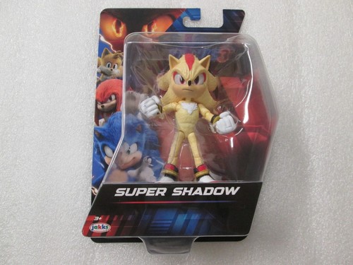 Sonic the Hedgehog 3 Movie Super Shadow 4" Action Figure 2025 New! | eBay