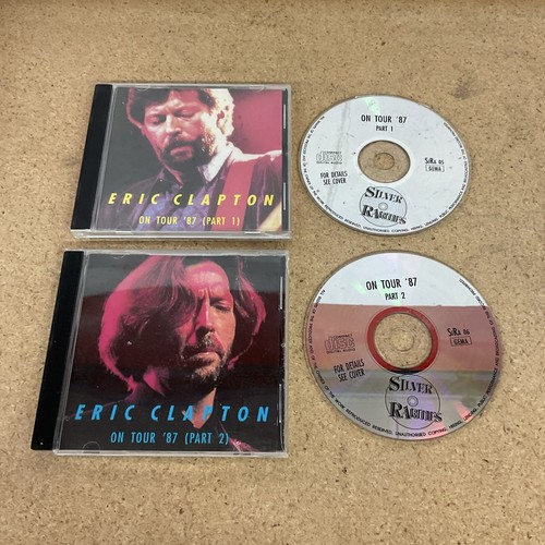 Eric Clapton On Tour ‘87 Part 1 & 2 Silver Rarities CD BX7 | eBay
