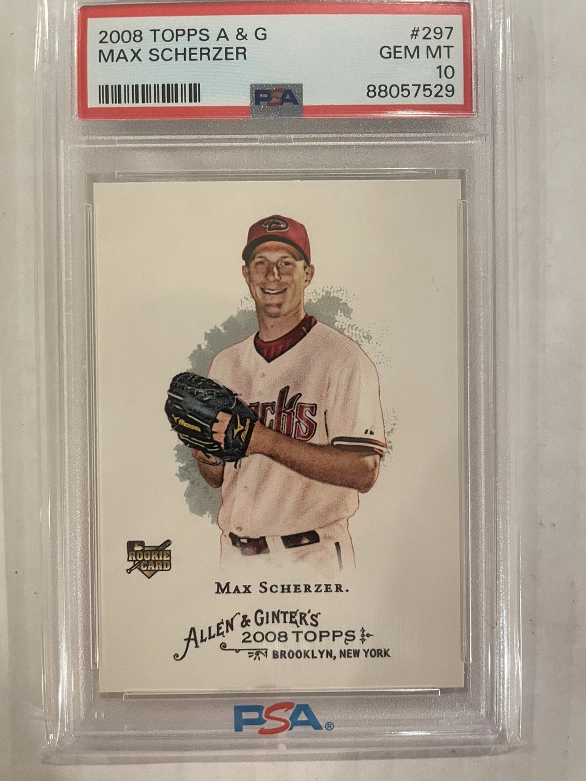 Max Scherzer 2008 Topps Allen & Ginter #297 Base Price Guide - Sports ...