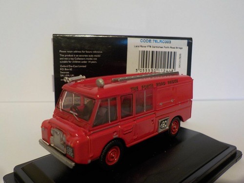 Land rover FT6 Forth road Bridge Fire Service, Oxford Diecast 1/76 Fire ...