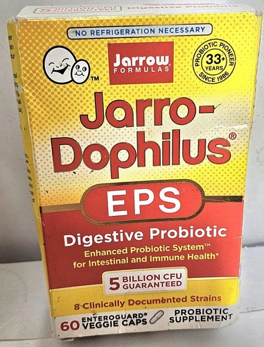 JARROW FORMULAS JARRO DOPHILLUS-EPS DIGESTIVE PROBIOTIC-5B CFU-60 ...