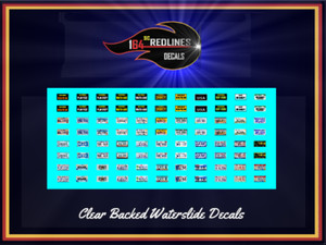 Second Chance Redlines 164 Decals | eBay Stores