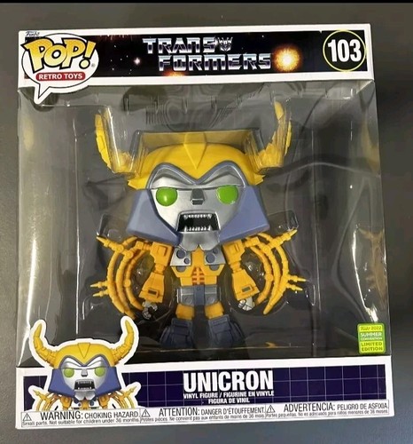 Funko Pop Transformers 10 Inch Unicron #103 2022 Summer Convention ...