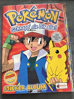 Pokemon Sticker Album in Sammelsticker, Sammelstickeralben & Sets ...