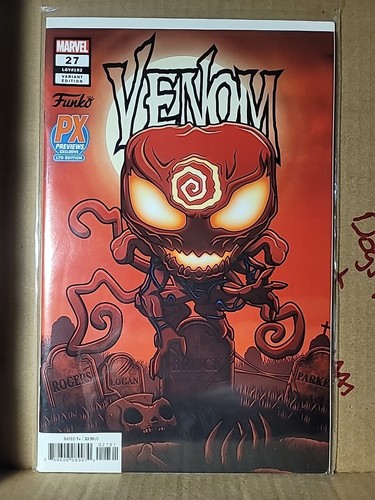 Venom #27 FUNKO PX PREVIEWS Variant Cover 1st FULL Appearance of CODEX ...