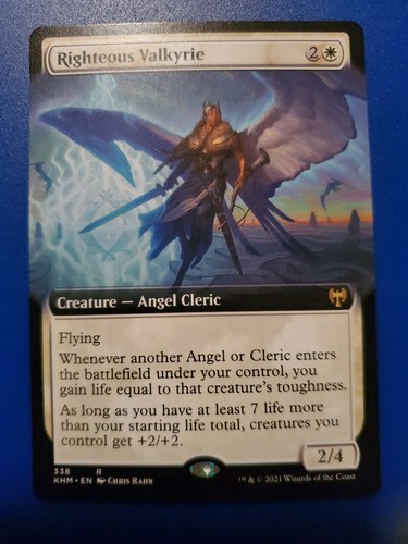 Righteous Valkyrie (Extended Art) -Kaldheim- | eBay