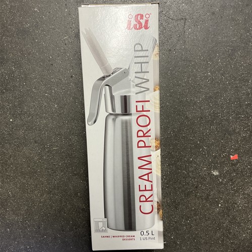 iSi Cream Profi Whip Stainless Steel Professional Whipper 1 US Pint 0 ...