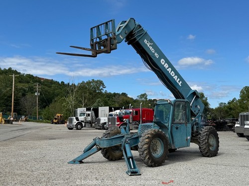 Gradall 544D-10 55' 10,000 lbs Telescopic Reach Forklift Cab ...